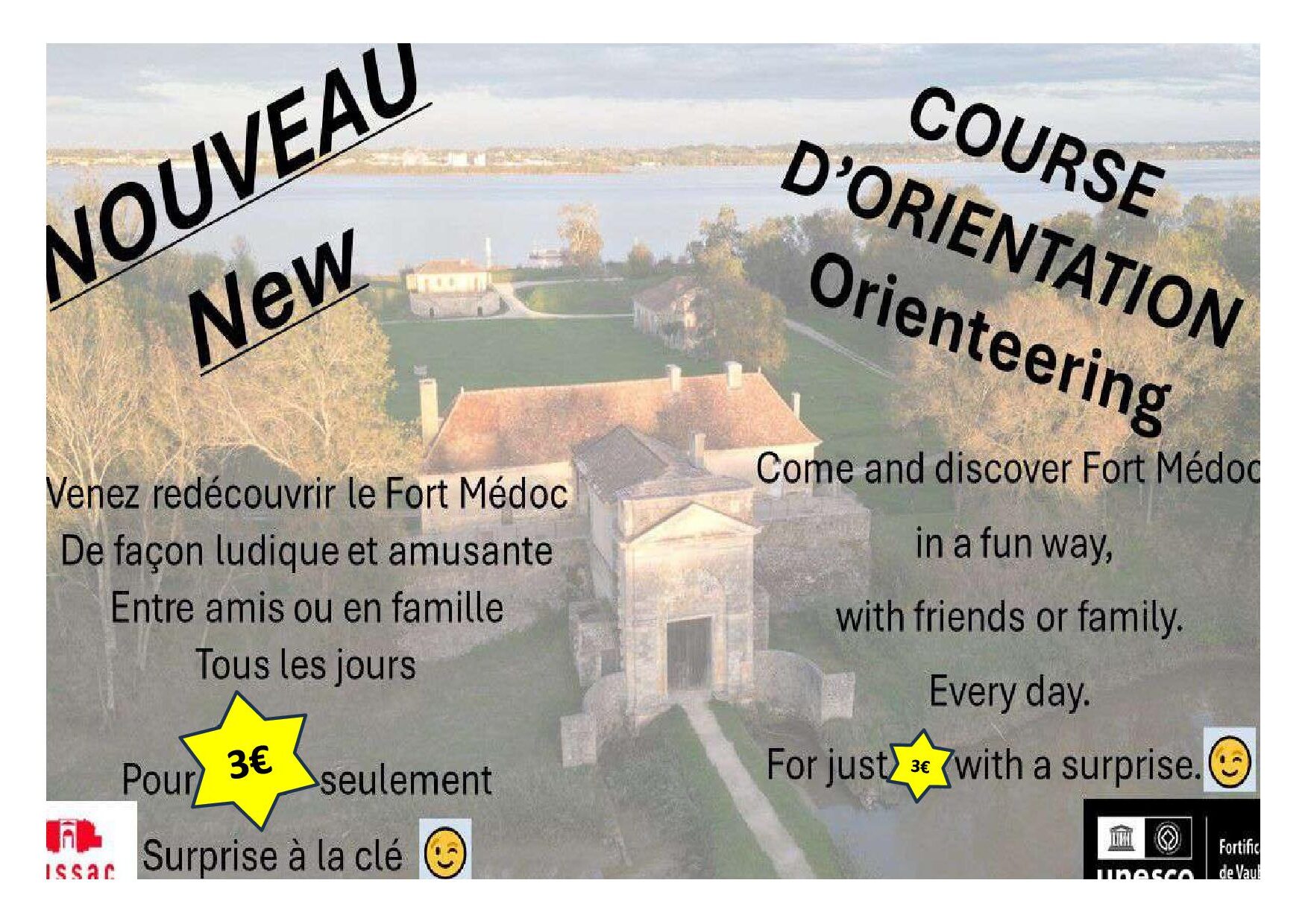 Visitez le Fort Médoc /Plan your visit - Cussac Fort Médoc